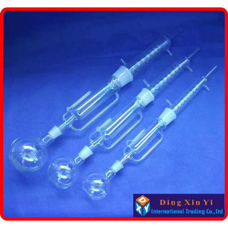 250ml Glass Soxhlet extractor,Extraction Apparatus soxhlet with coiled ...