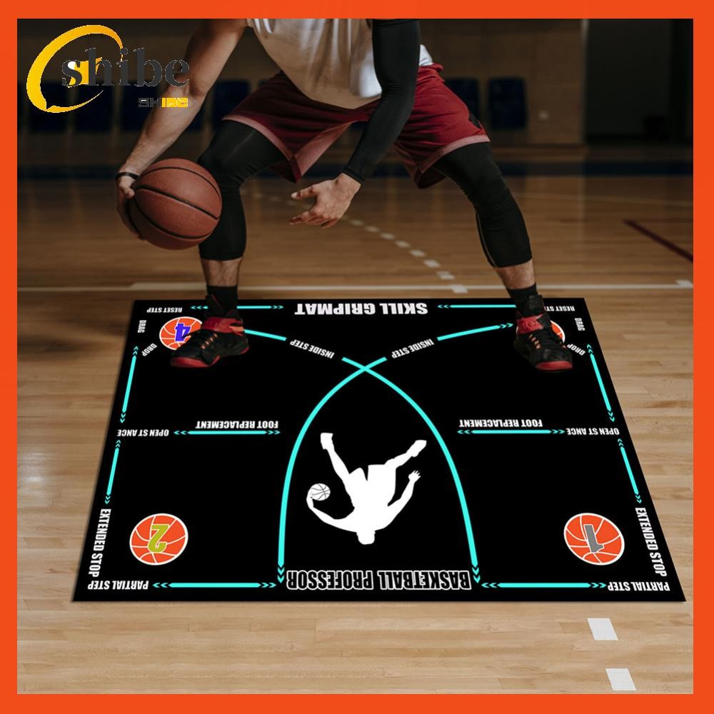 [shibell01.th] บาสเก็ตบอล Footstep Training Mat เสื่อฝึกซ้อม Dibble กันลื่นสําหรับทุกระดับ ...