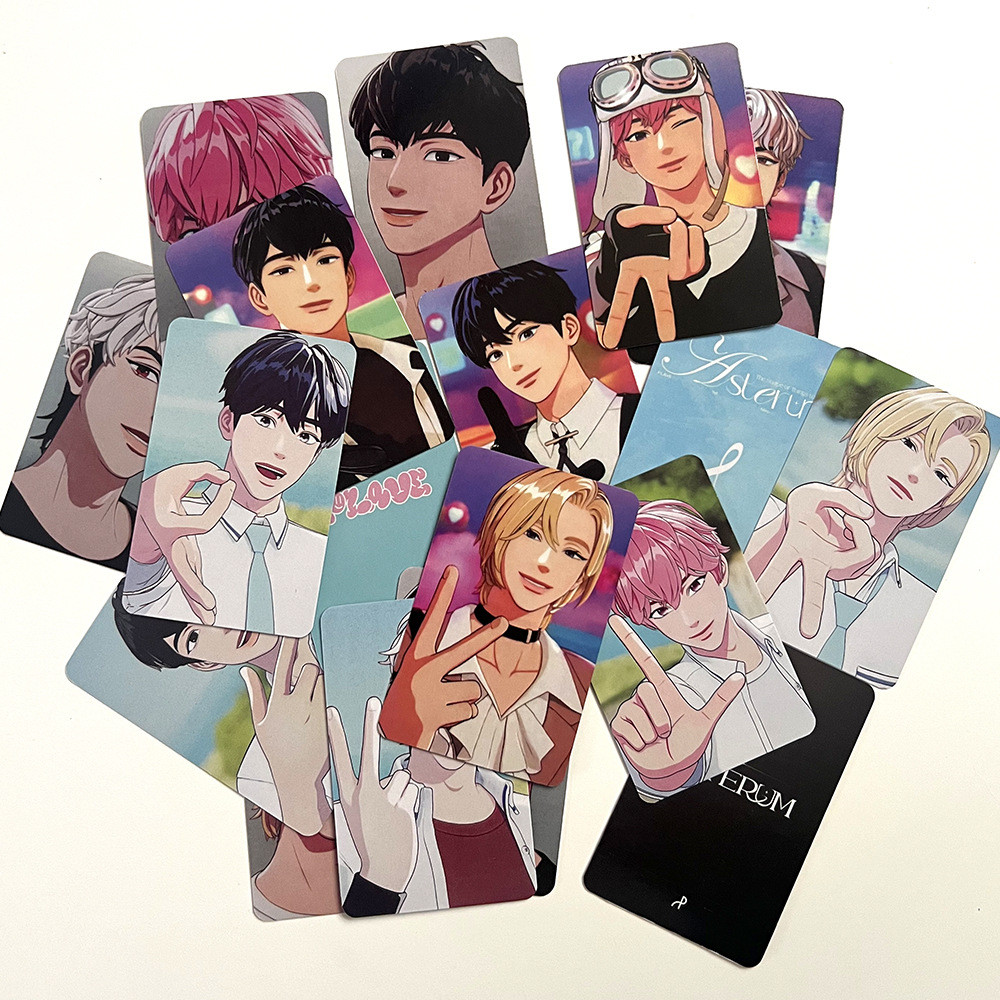 Kpop PLAVE Asterum: 134-1 การ์ด LOMO การ์ดโพสต์โพลารอยด์ Photocards HD Collective ID Photo ...