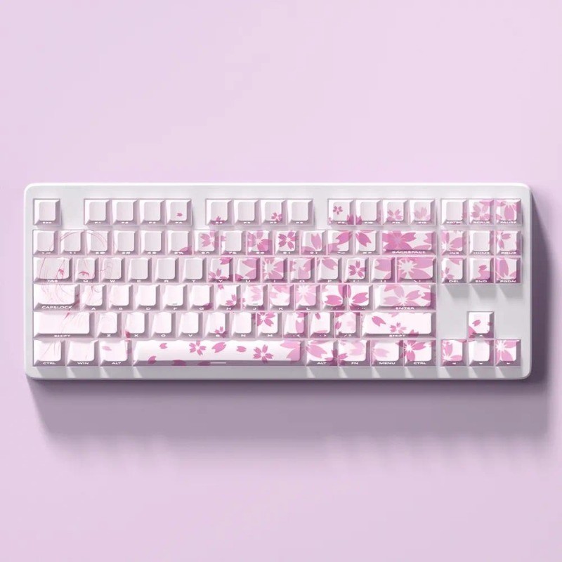 Nakano Miku Keycap Cherry Profile PBT Letter Side-แกะสลักการส่งผ่านแสง ...