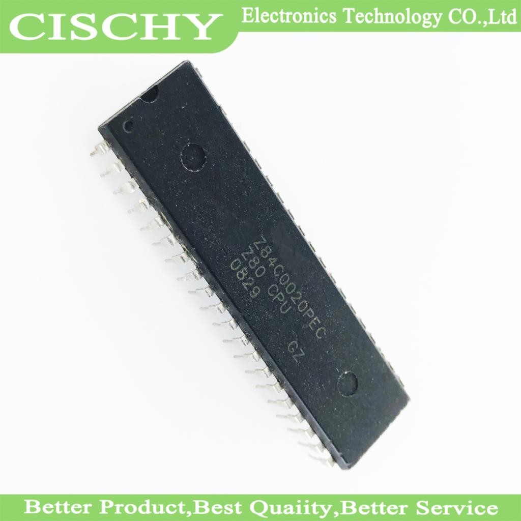 1 ชิ้น/แบทช์ Z84C0020PEC Z80CPU Z80-CPU Z80 CPU DIP-40 | Shopee Thailand