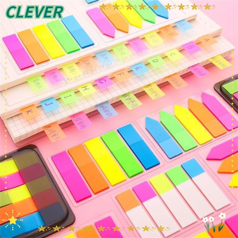 Clever 100 แผ่น Memo Pad Key Points Label Bookmark ความแปลกใหม่ Vintage ...