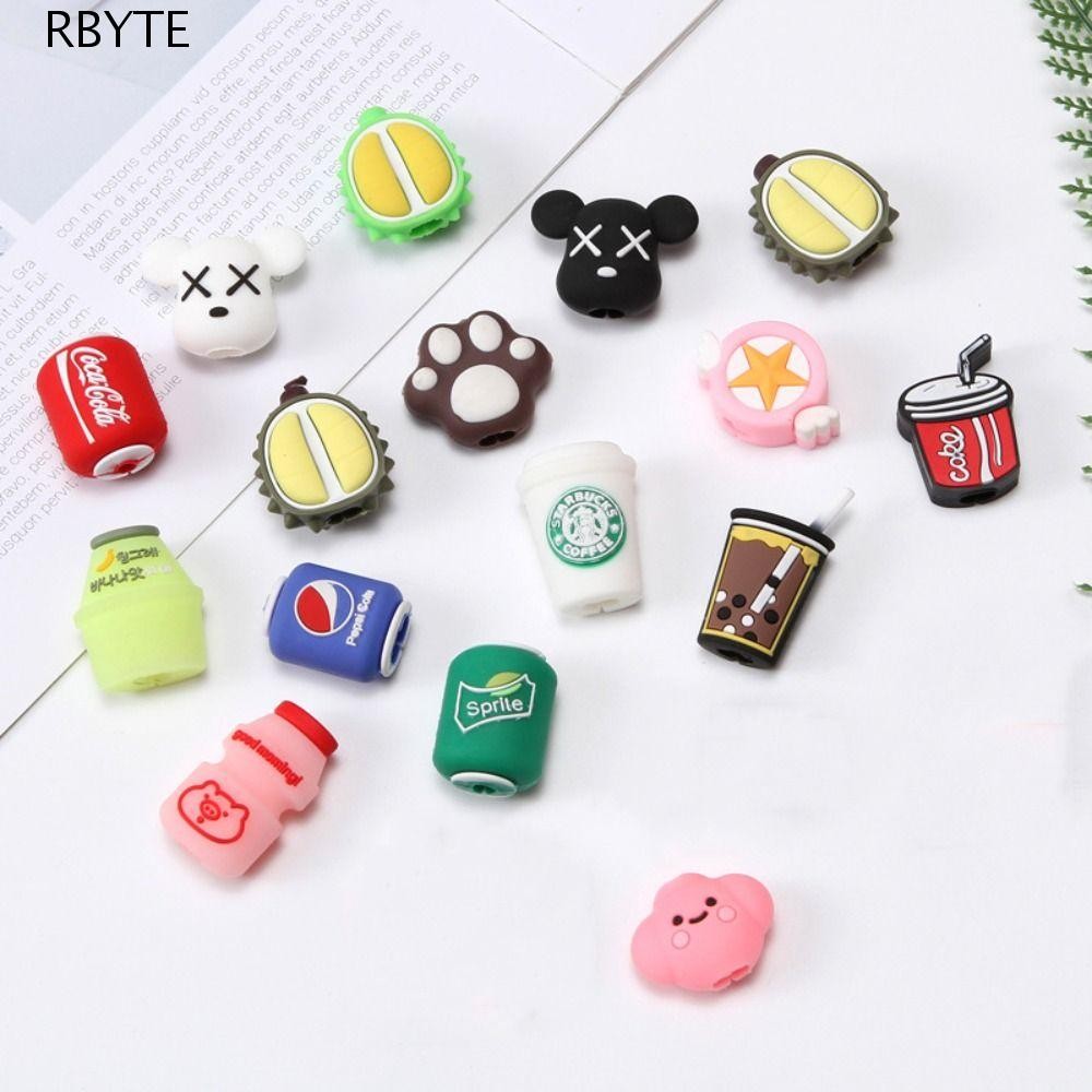 RBYTE Cable Bite Protector โทรศัพท์มือถือสาย Kawaii สายไฟ Charger ผู้ถือสายไฟป้องกันสายชาร์จ ...