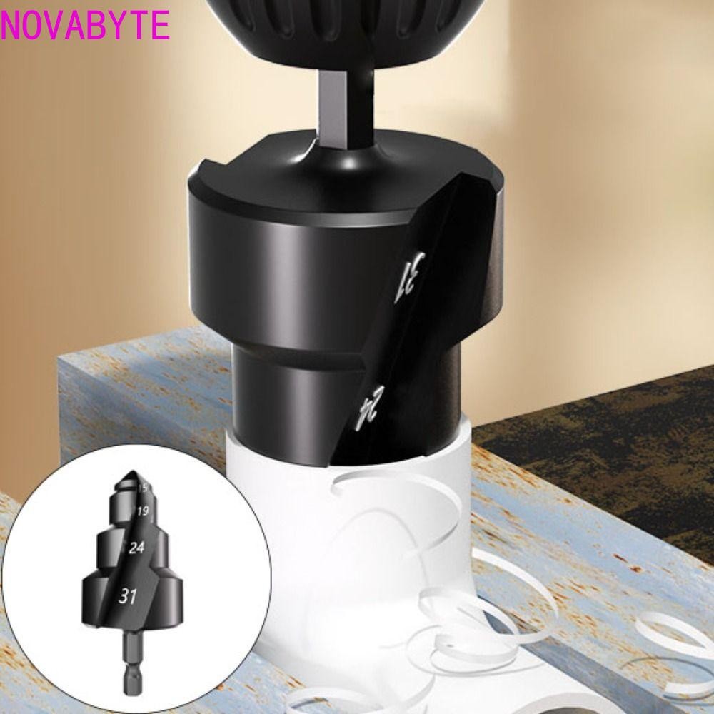 NOVABYTE PPR ยกขั้นตอนเจาะบิต, 1/2 "3/4" 1" เกลียวท่อน้ําขยายเจาะบิต ...