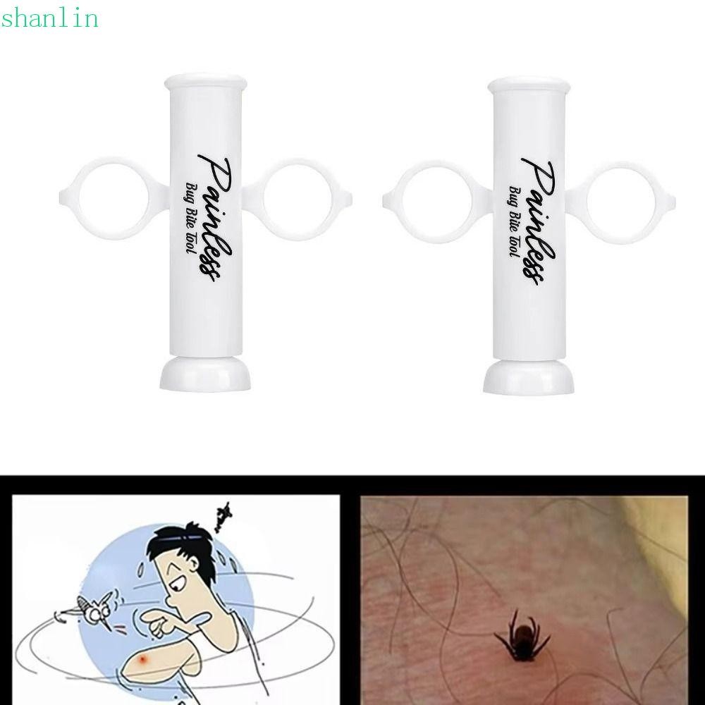 SHANLIN 5 ชิ้นแมลง Sting Sucker, สูญญากาศเคมีฟรี Venom Extractor, Bug ...