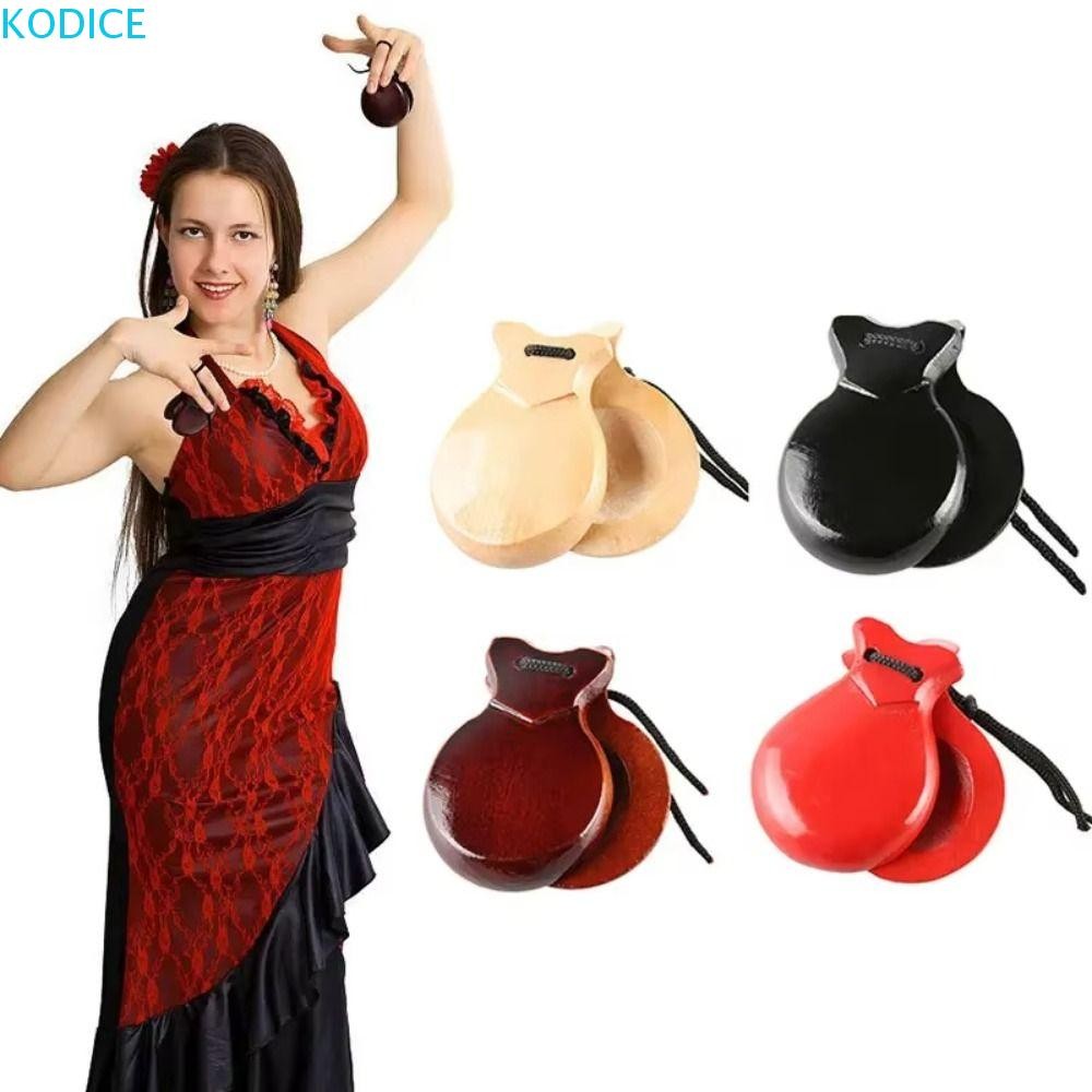 KODICE สเปน Castanets, Professional Performers แบบดั้งเดิม Flamenco ...