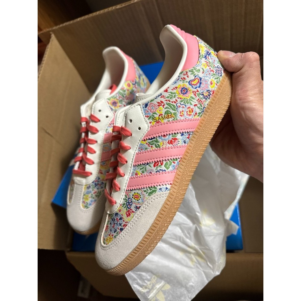 ADIDAS x LIBERTY LONDON Samba OG Limited Edition แบรนด์ผู้หญิงใหม่ฟรี ...