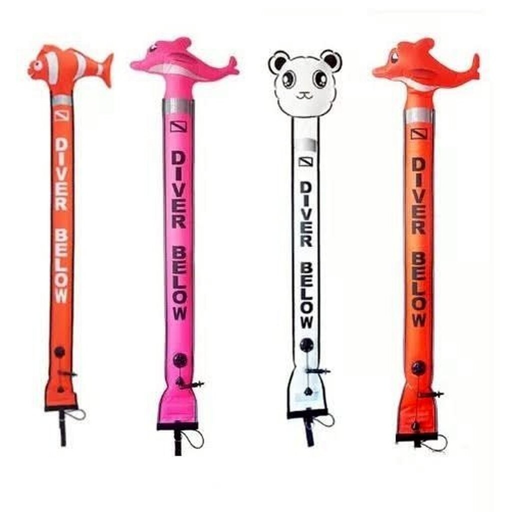 BFG - SMB Animal Buoy Surface Marker Buoy w. valve 150 x 15 cm อุปกรณ์ ...