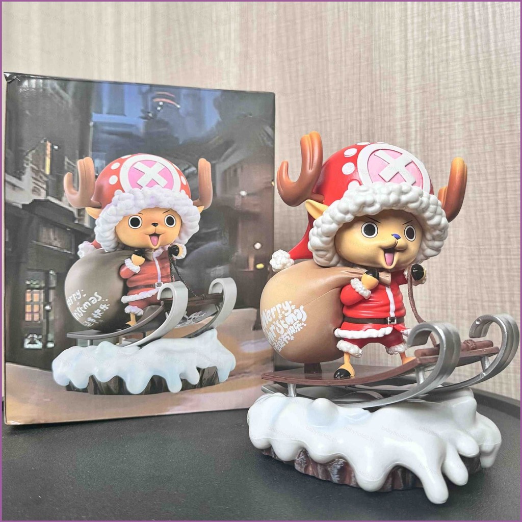Yb ONE PIECE Action Figure ธีมคริสต์มาส Tony Tony Chopper Back กระเป๋า ...