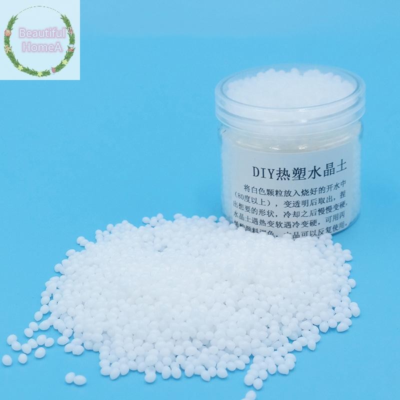 Bhome 50g/100g Polymorph เทอร์โมพลาสติกที่เป็นมิตร aka Polycaprolactone Polymorph เม็ด DIY ...