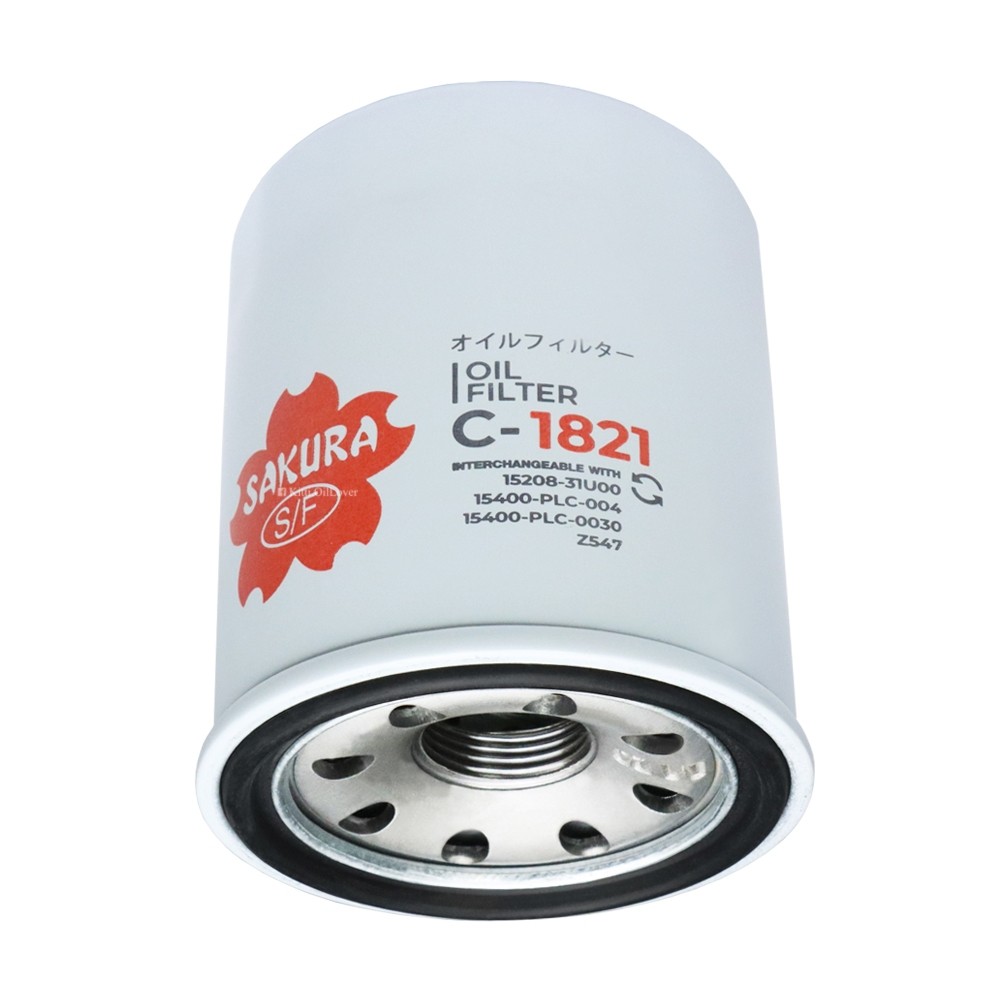 Sakura C-1821 กรองน้ำมันเครื่อง HONDA Accord City CRV Civic CR-V Jazz ...