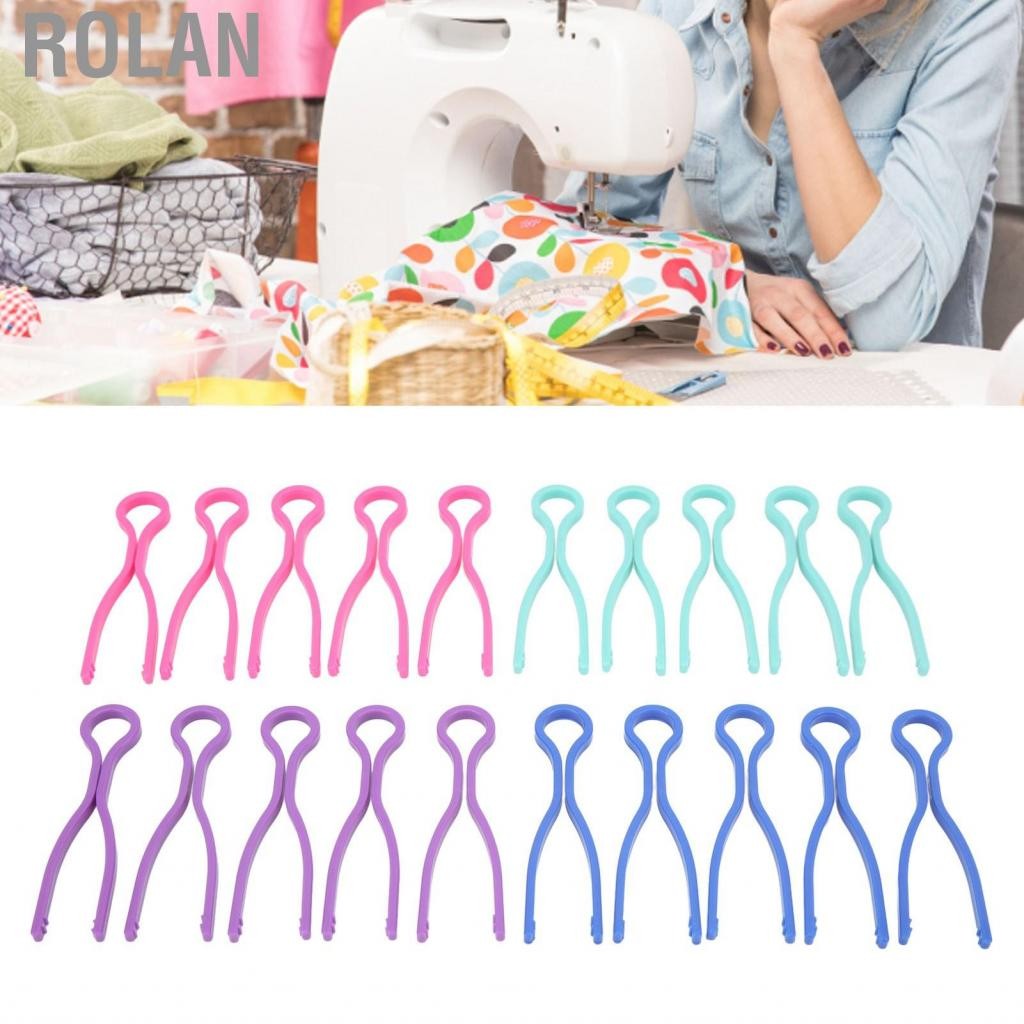 Rolan จักรเย็บผ้า Bobbin Threads Clip ขนาดกะทัดรัดแบบพกพาสีสุ่ม ...