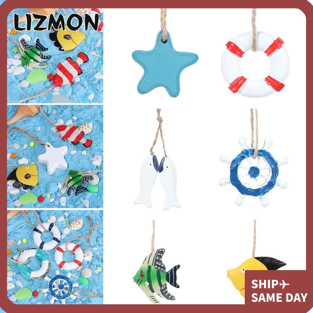 Lizmon Mini Lifebuoy จี้ปลาหัตถกรรมอุปกรณ์ตกปลา | Shopee Thailand