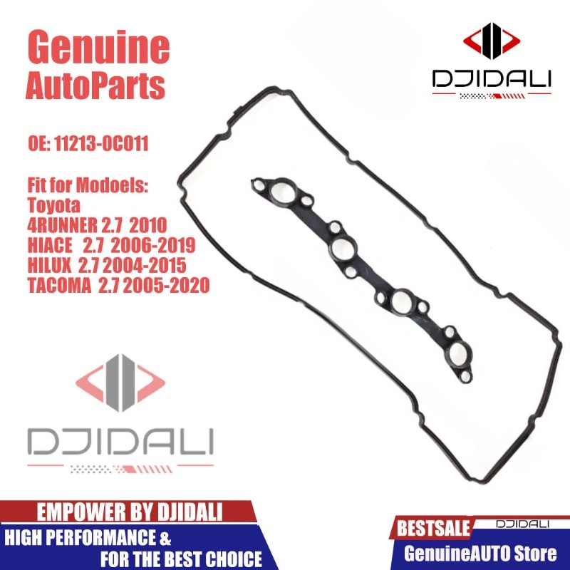 ปะเก็นฝาครอบวาล์ว+ปลอกยางสําหรับ Toyota 4RUNNER HIACE 2006-2019 HILUX ...