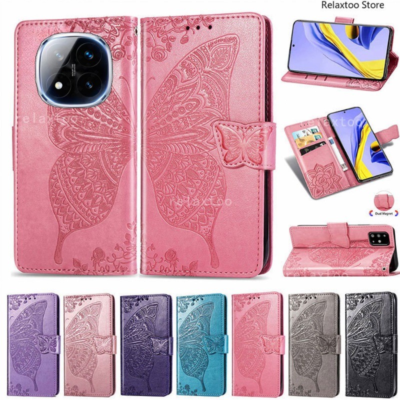 Flip Leather Wallet Casing For Xiaomi Redmi Note 14 Note14 Pro Plus ...