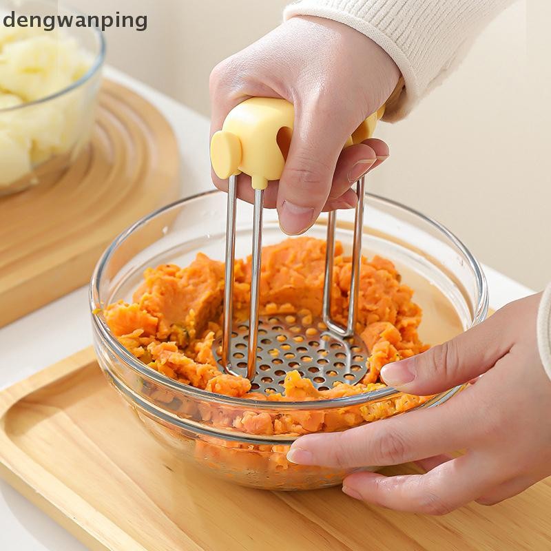 [Dew] สแตนเลสมันฝรั่ง Masher Candy Masher Puree สีม่วงมันเทศฟักทอง ...