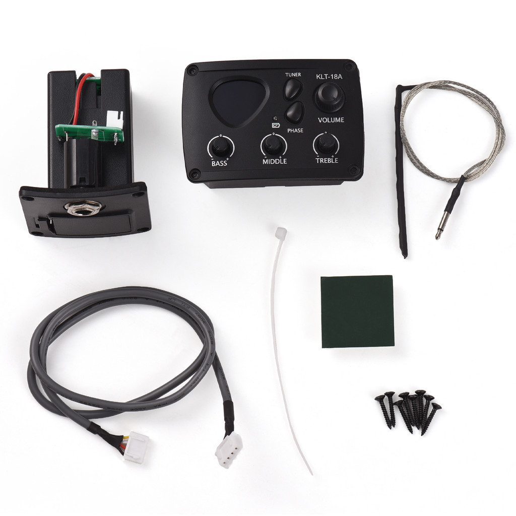 กีต้าร์โปร่ง Pickup พื้นบ้านกีตาร์คลาสสิก Pickup 3-Band Equalizer BASS ...