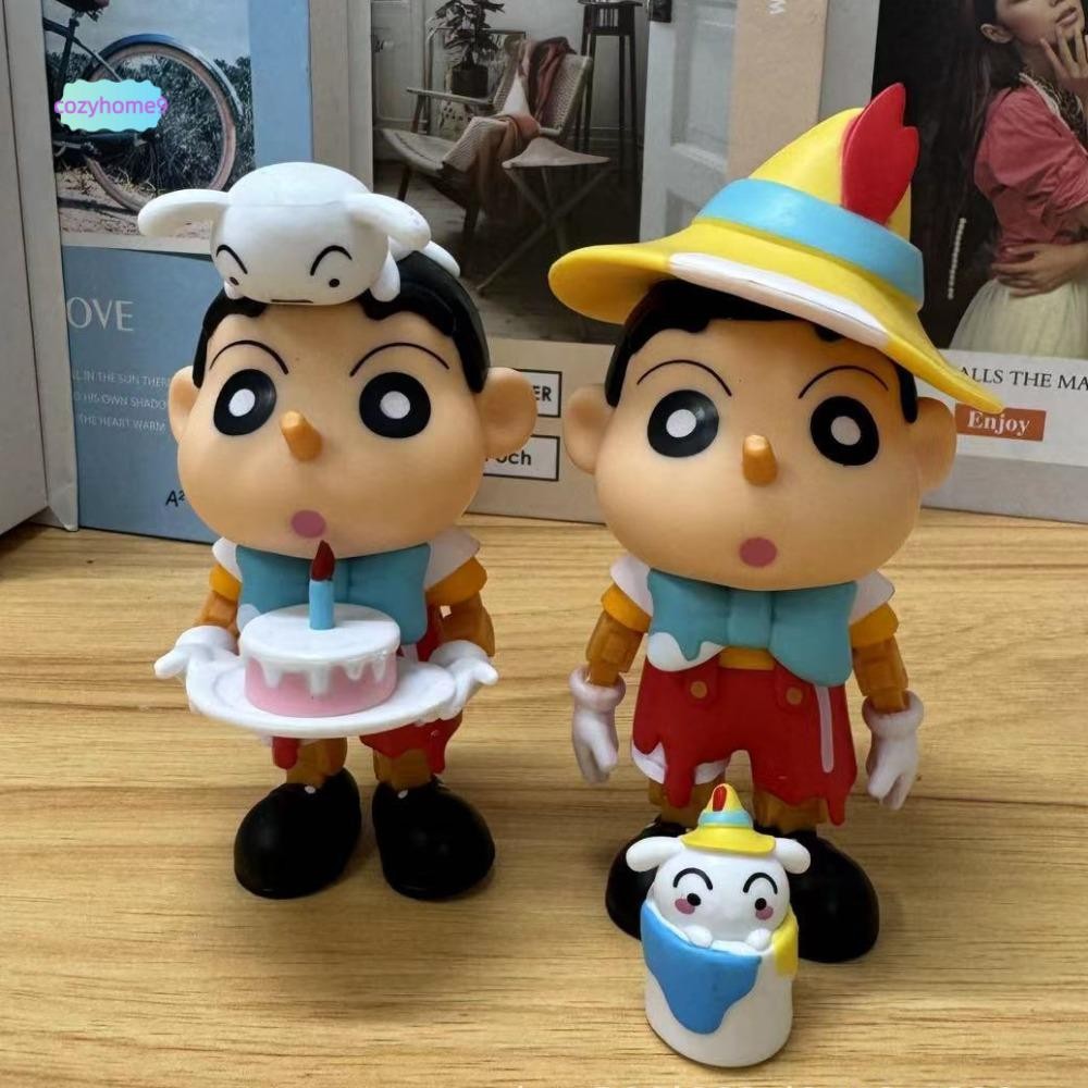 COZYHOME9 Crayon Shin-Chan รูป, Cos Puppet PVC ตุ๊กตา Shinnosuke Nohara ...