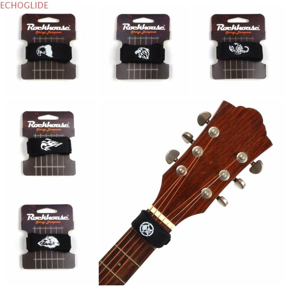 ECHOGLIDE Fret Wrap Guitar, Noise ติดตั้งง่ายกีตาร์ Beam Tape, Guitar ...