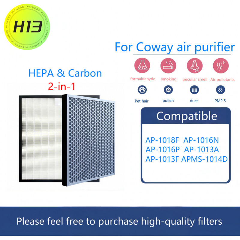 Coway air purifier filter AP-1018F AP-1016N AP1016P AP-1013A AP-1013F ...