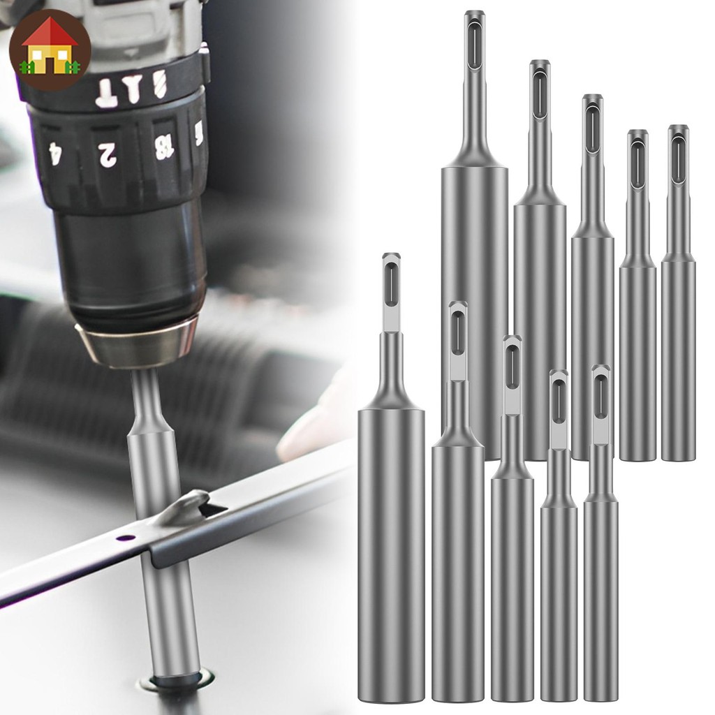 5 ชิ้น Ground Rod Driver SDS Plus Ground Rod Driver เครื่องมือ 8/10/12 ...