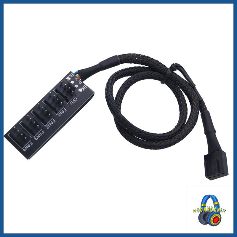 Mommy Centralized PWM Fan Control Adapter Hub รองรับพัดลม PC ได้ถึง 5 ...