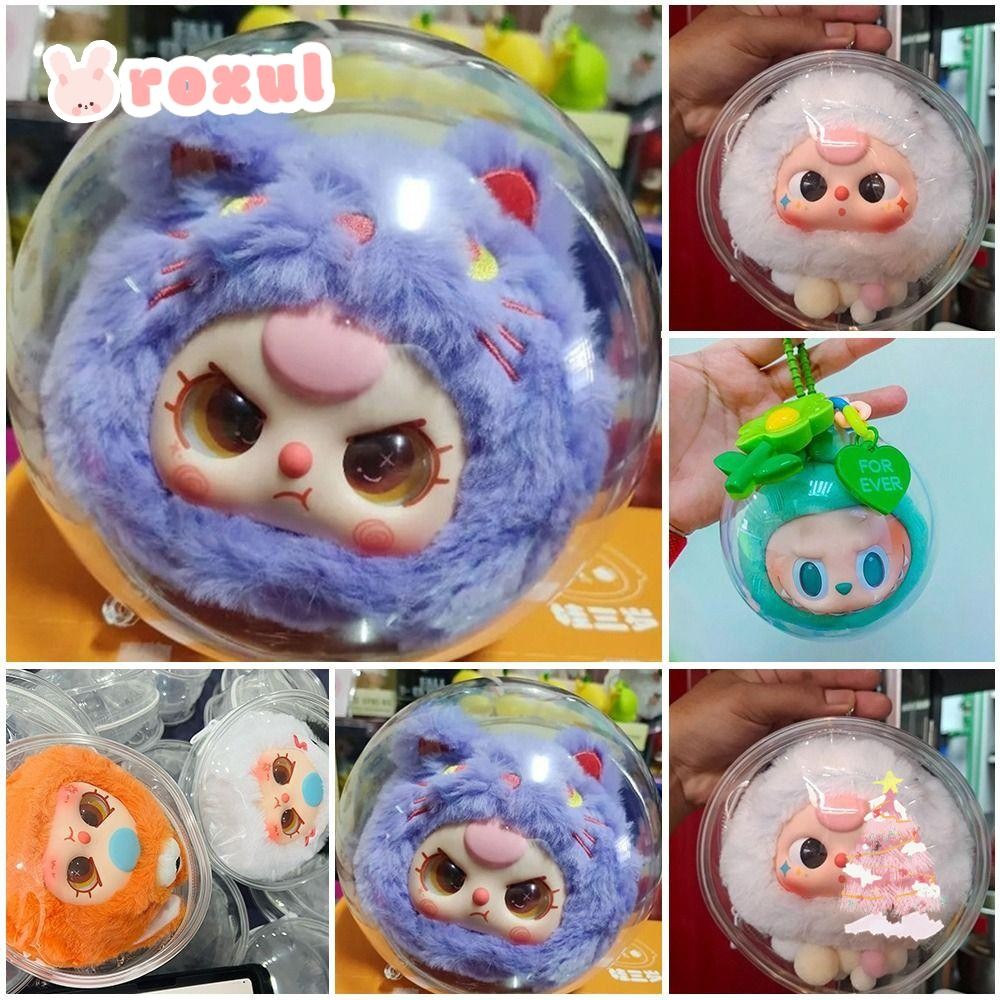 Roxul Doll Display Box, Acrylic Baby Three Orchard Doll Outdoor Bag ...