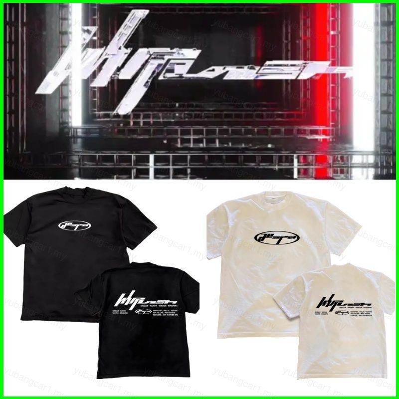 Yb Aespa Whiplash The 5th Mini Album Merch เสื้อยืด World Tour Ningning ...
