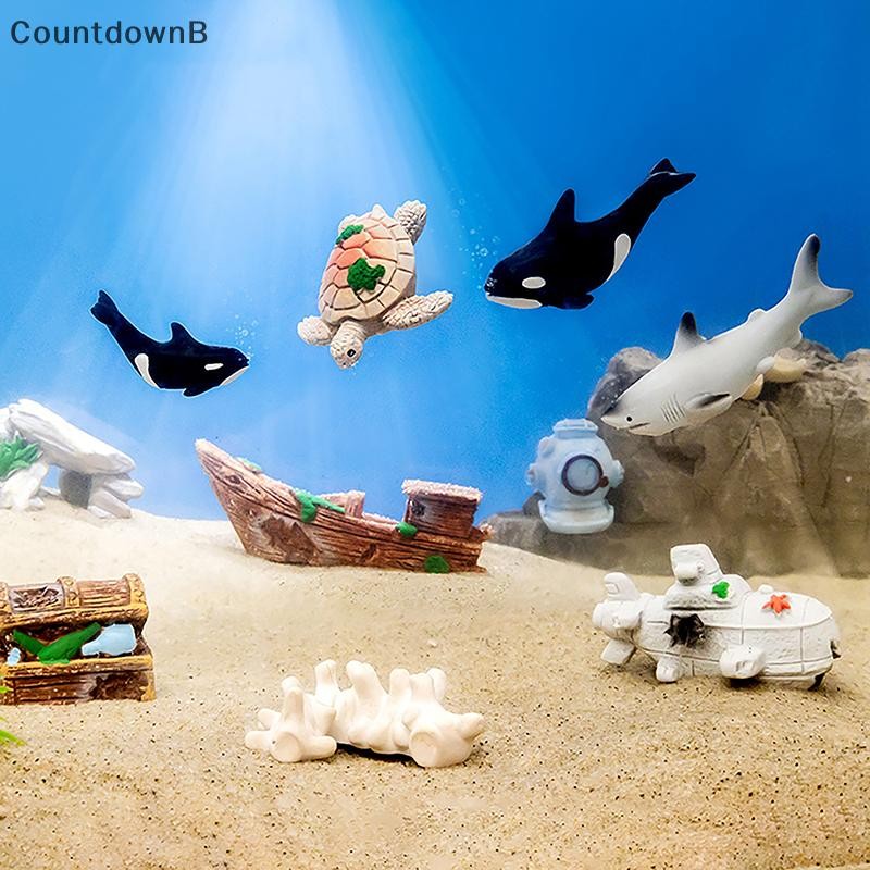 Co Mini จําลอง Whale Turtle Aquarium ปลา Micro ภูมิทัศน์ Home Desktop ...