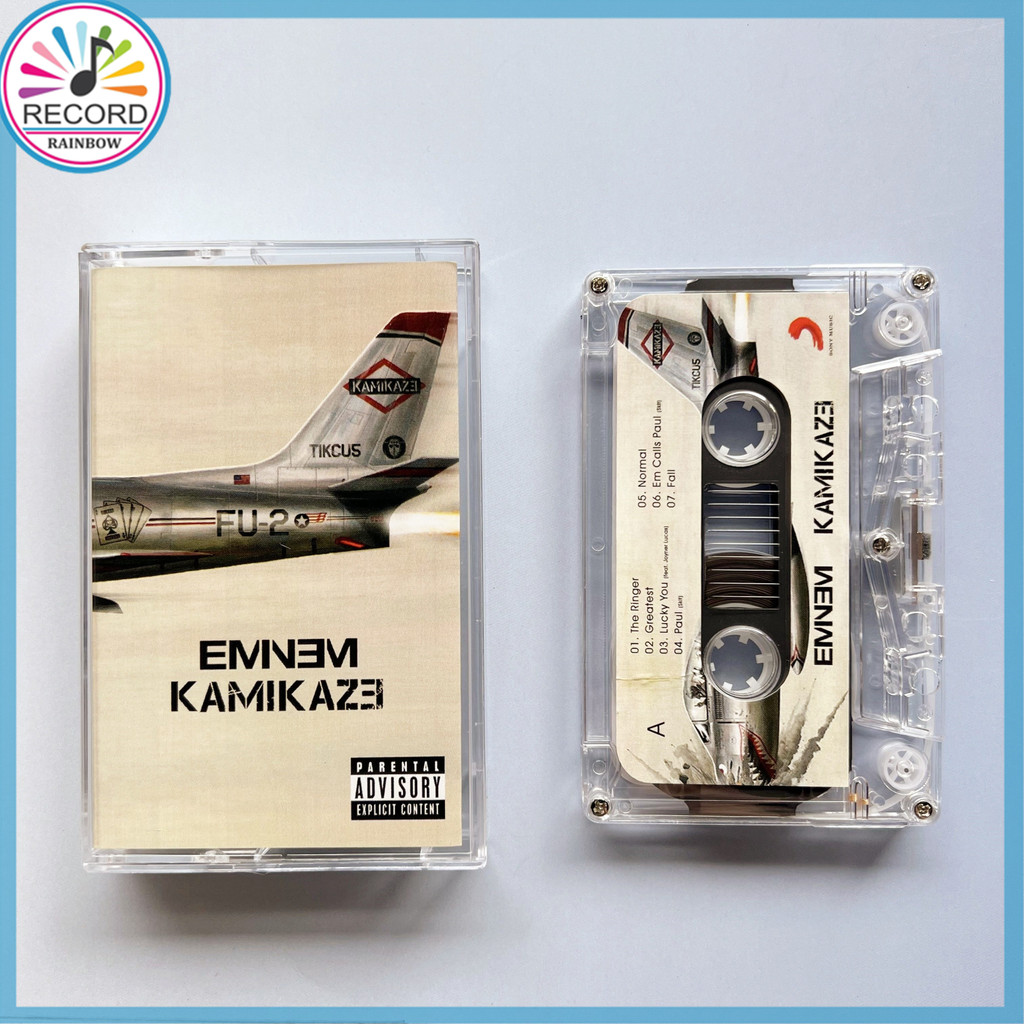 Eminem Kamikaze Cassette Tape Brand New [Sealed] Original | Shopee Thailand