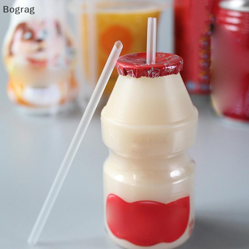 [Bogr] 500 ชิ้น DIY พลาสติกฟางทิ้งสั้นโปร่งใสชี้หัวบางดื่มฟาง Commodity ...