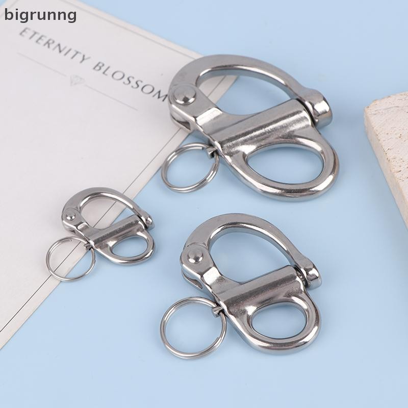 Bigrunng 316 สแตนเลสคงที่ Snap Shackles Bail Snap Shackles พร้อม Quick ...