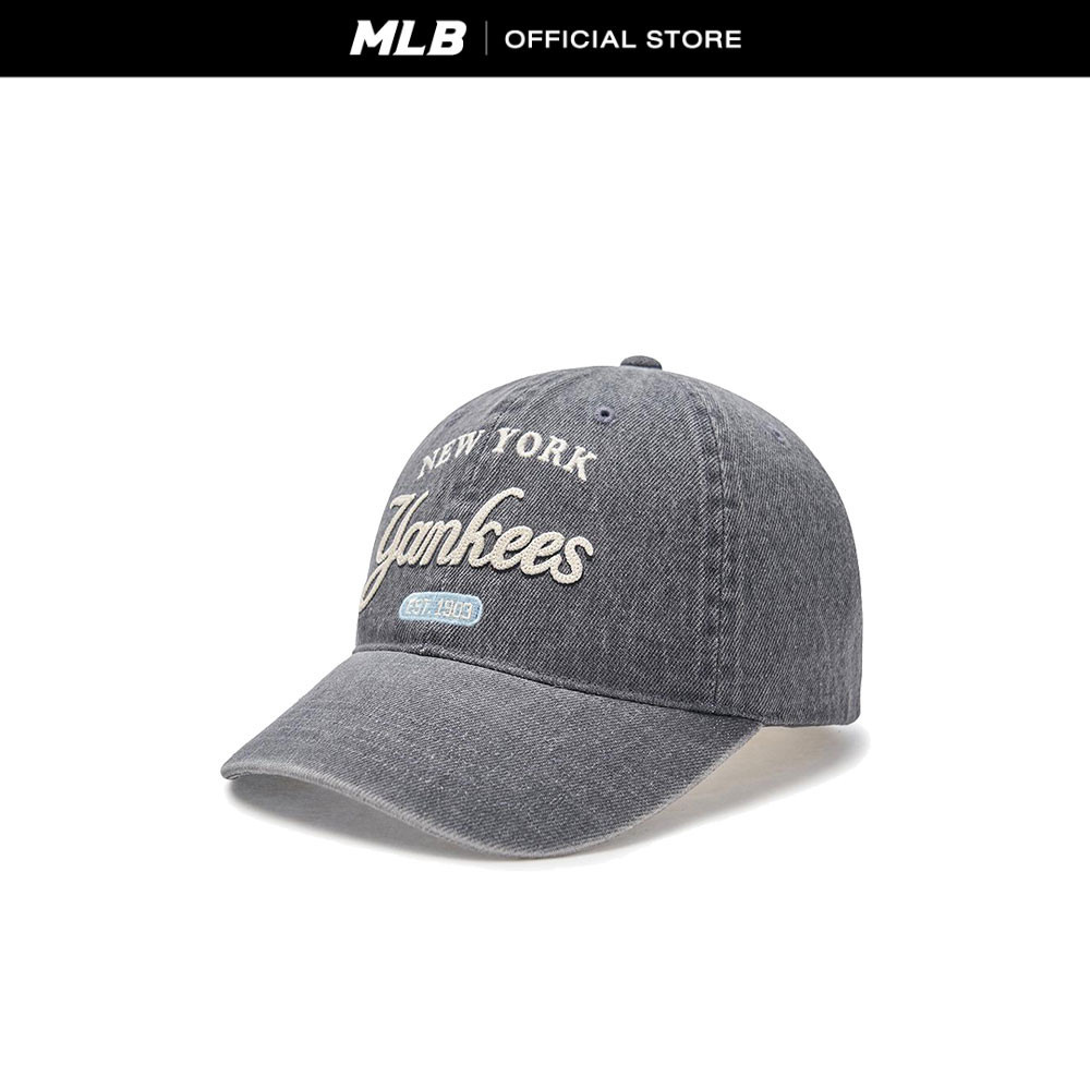 MLB หมวกแก็ป ยูนิเซ็กส์ Unisex Color Denim Varsity Unstructured Ball Cap รุ่น 3ACPD035N 50GRS สี ...