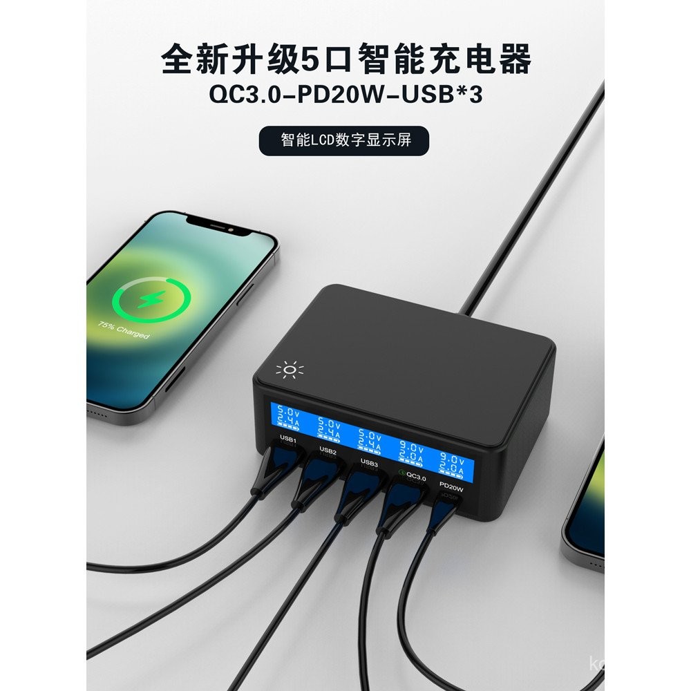 ชาร์จไฟ USB-CPD140W 100W 65W 45W 30W สำหรับคอมพิวเตอร์ แท็บเล็ต โทรศัพท์ ชาร์จไร้สาย QC ชาร์จ ...