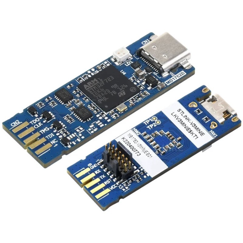 Stlink-v3minie STLINK-V3 Compact Stand-alone In-circuit Debugger และโปรแกรมเมอร์สําหรับ STM32 ...