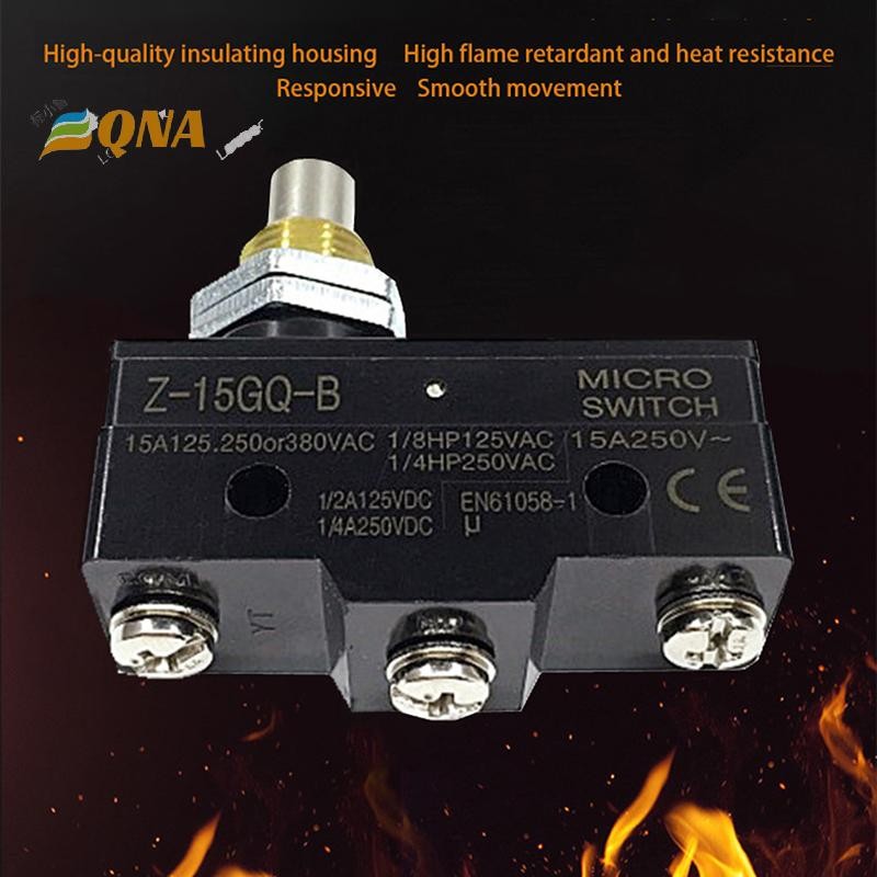 [QNA] Z-15gq-b Push Button Plunger Momentary Micro Limit Switch SPDT 15A 250VAC G35 ใหม่ ...