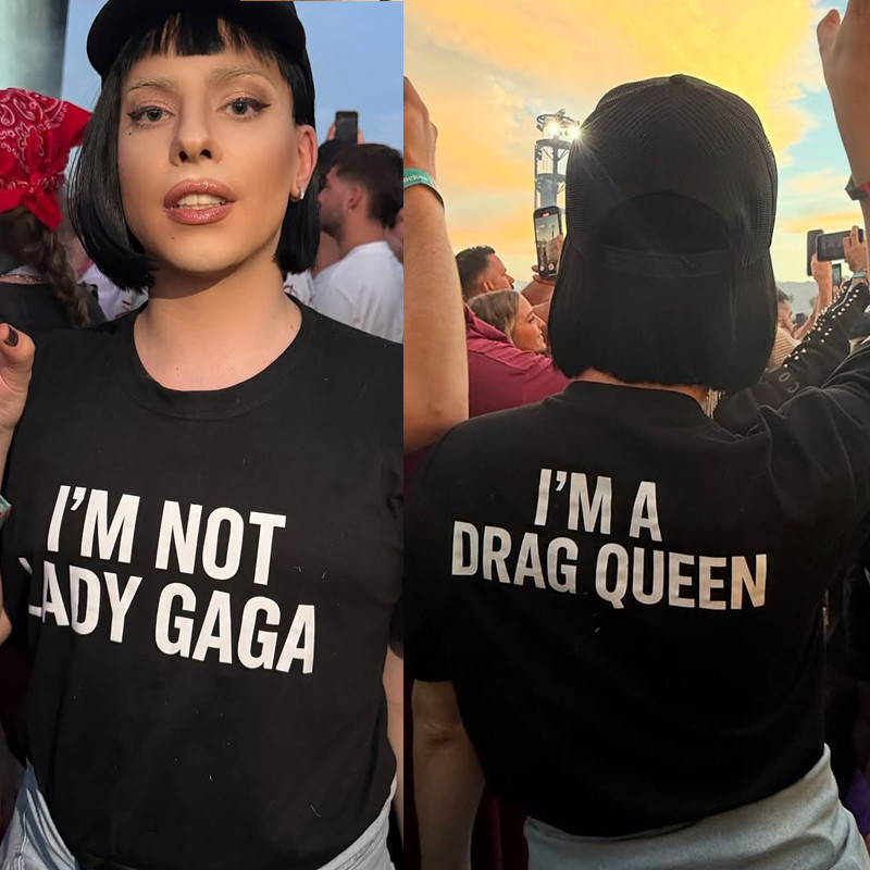 PS2 Lady Gaga พัดลมทัวร์ระดับโลกรองรับเสื้อยืด Singapore MAYHEM เสื้อ ...