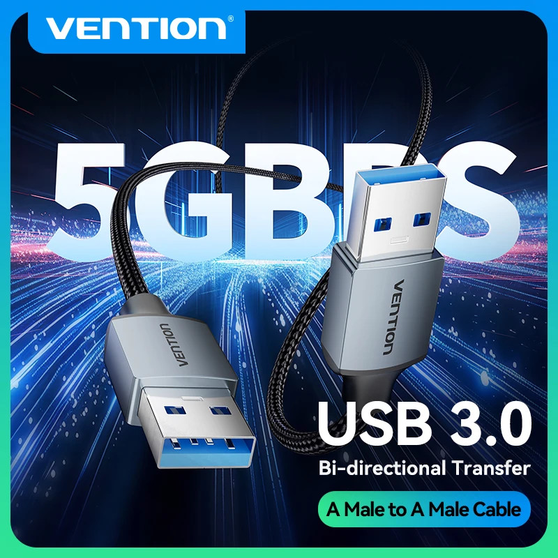 Vention สายต่อ USB เป็น USB 3.0 Type A Male to Male USB Extender ...