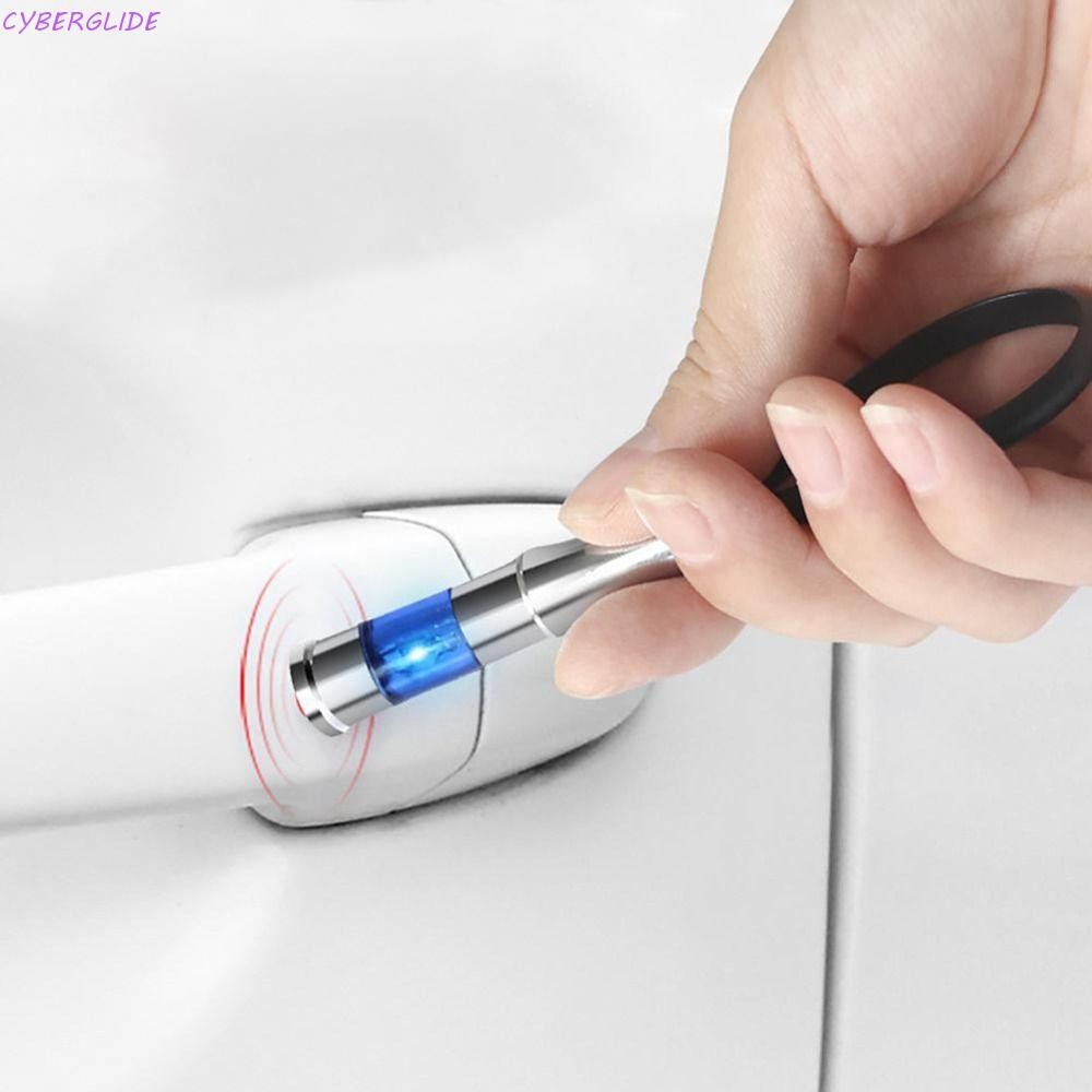 CYBERGLIDE Anti-Static พวงกุญแจแบบพกพา 1PC Key แหวน Static Rod ไฟ LED ...