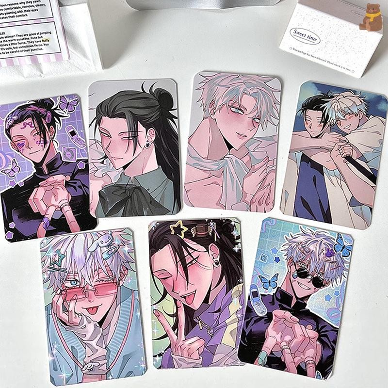 [TA] 7 ชิ้น Jujutsu Kaisen อะนิเมะตัวเลข Gojo Satoru Gato Suguru 3 นิ้ว ...