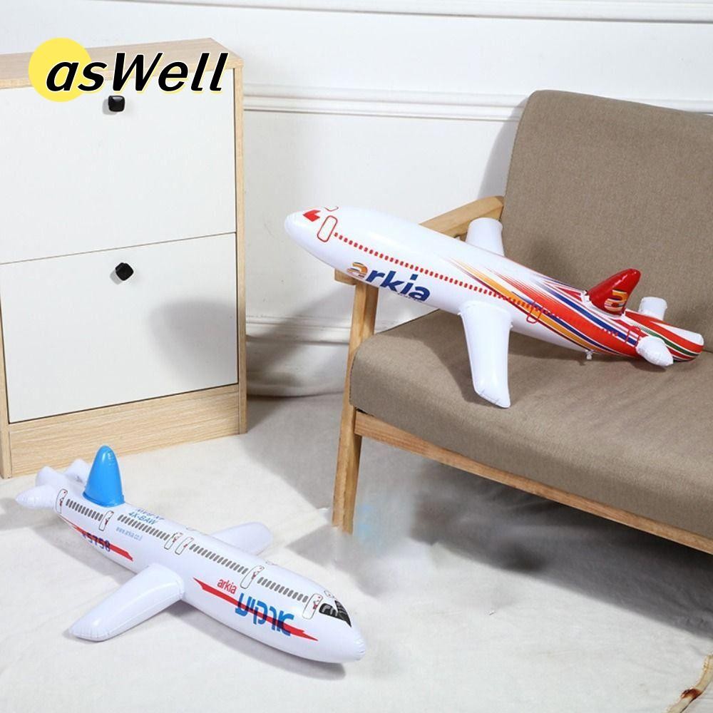 ASWELL Inflatable Airliner ของเล่น,เครื่องบิน 2 สีลอยเครื่องบิน,สนุก ...