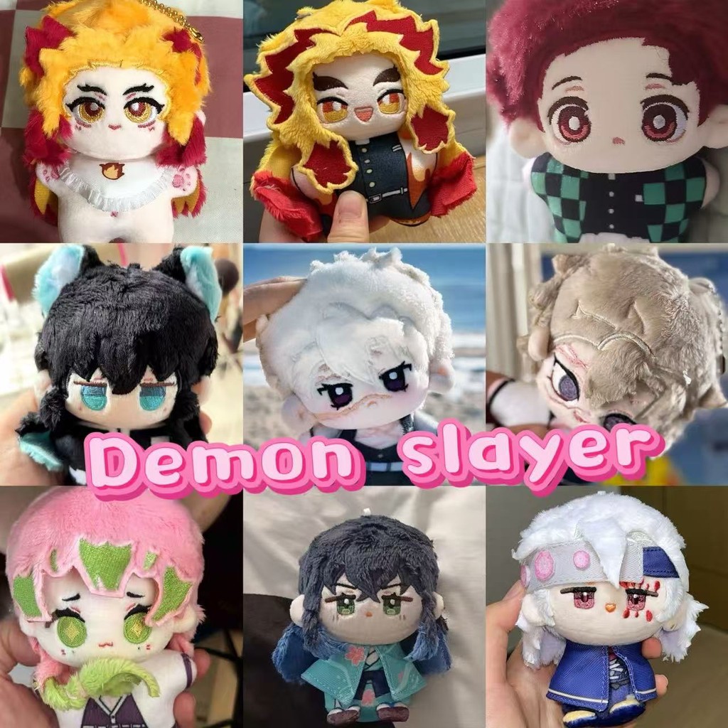 10 ซม.Demon Slayer ของเล่นตุ๊กตา Shinazugawa Sanemi Tomioka Giyu Kamado ...