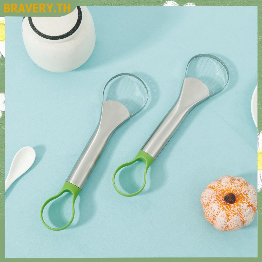 2 ชิ้น Avocado Pit Remover Incisive สแตนเลส Avocado เครื่องตัดเครื่องมื ...