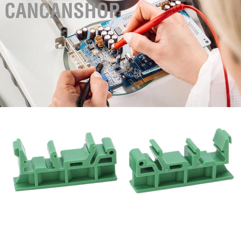 Cancanshop 2 ชุด C45 DIN Rail Circuit Board ยึดฉนวนสำหรับ PCB ...
