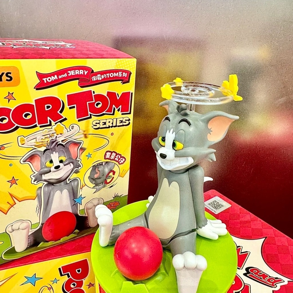 ของแท้ 52TOYS TOM และ JERRY Bad TOM Cat and Mouse Mystery Box ของเล่น ...