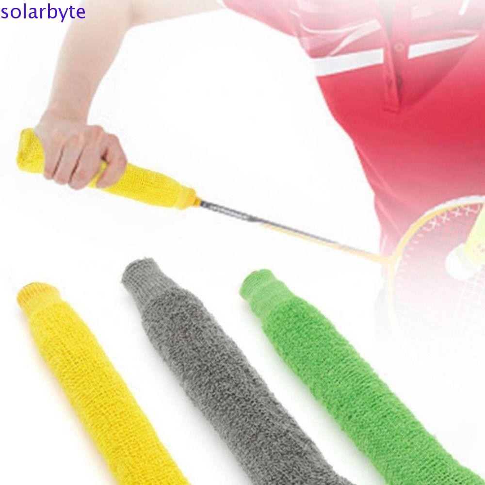 Solarbyte คันเบ็ดฝาครอบมือจับ, Anti Slip Skidproof แบดมินตัน Racquet ผ้าเช็ดตัวมือ, เบ็ดตกปลา ...