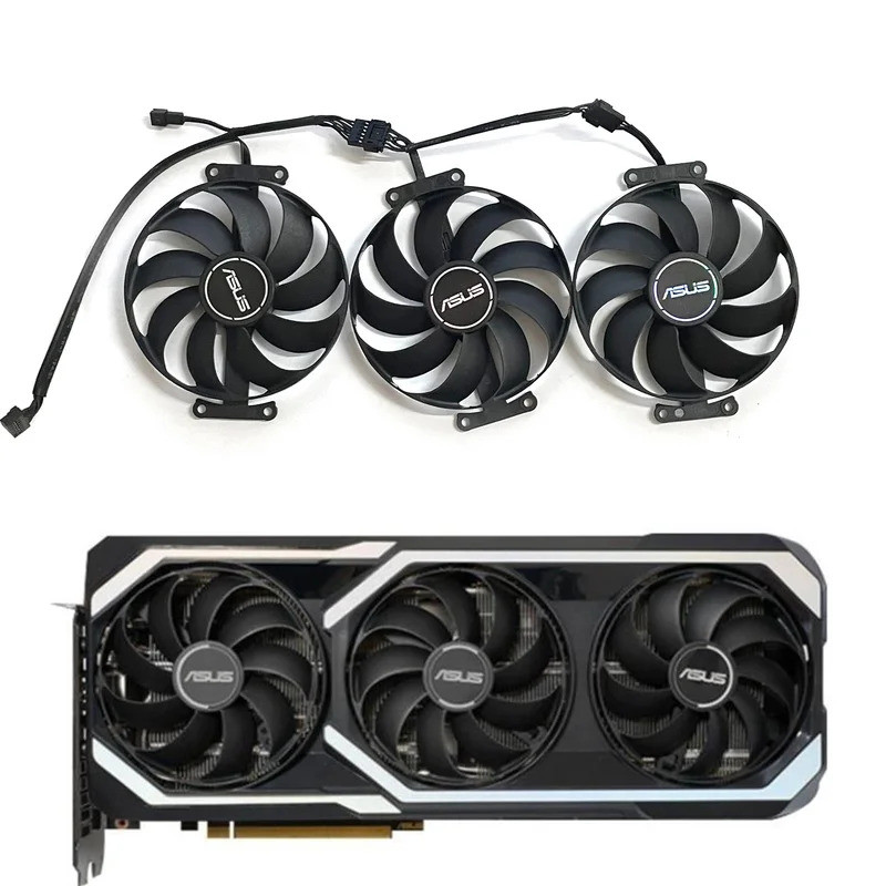 CF9010U12D CF1010U12S RTX3070 GPU Cooler พัดลมสําหรับ ASUS Geforce RTX ...
