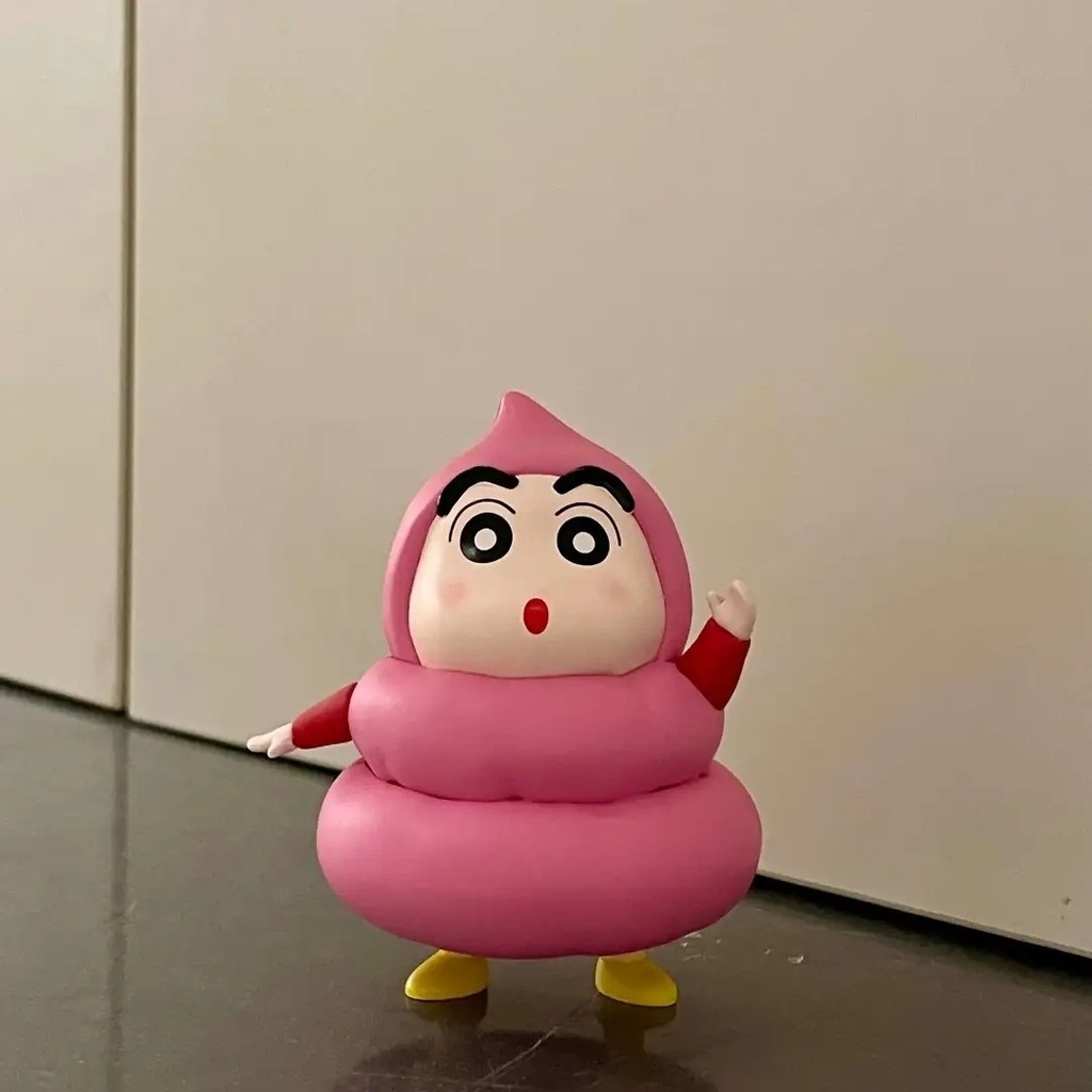 Poop ใหม่ Creative Figurine Crayon Shin-Chan ตุ๊กตาของขวัญตกแต่ง Funny ...