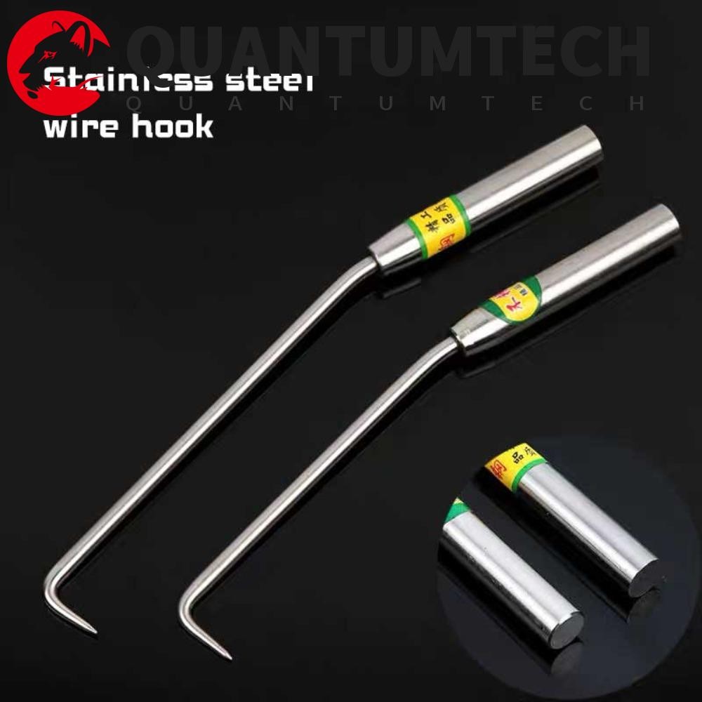 QUANTUMTECH ตะขอลวดสําหรับเครื่องมือเหล็กลวด Tying Wire Twister ตรงดึงกึ่งอัตโนมัติลวด Binding ...