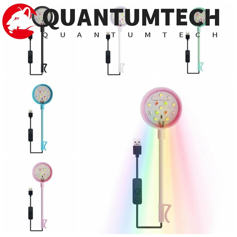QUANTUMTECH Aquarium โคมไฟ,ไฟ LED สี Aquarium พืช, Aquarium อุปกรณ์เสริม 360 องศาหมุน USB-Plug ...